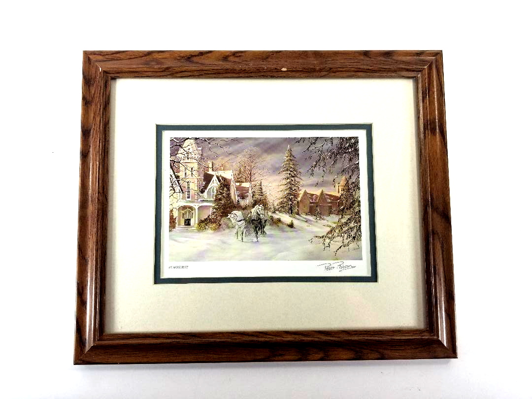 Peter Robson Framed Water Color - Elmhurst | Property Room