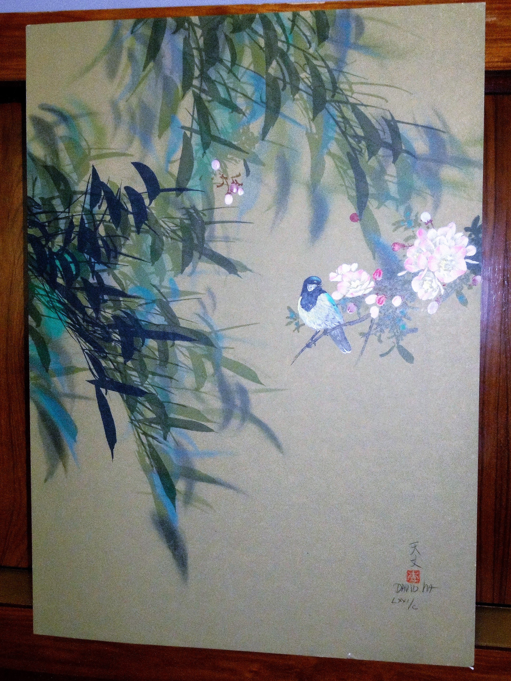 David Lee Signed & Numbered Lithograph Retail $600.00 | Property Room