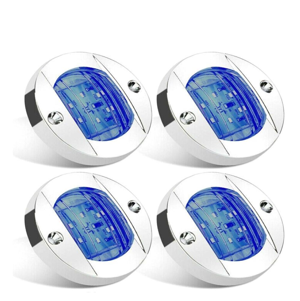 4PCS 12V Marine Boat Transom LED Stern Light LED Tail Lamp Yacht ...