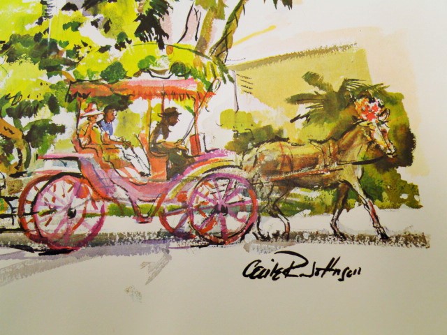 The Art of Cecile Ryden Johnson Water Color Print | Property Room