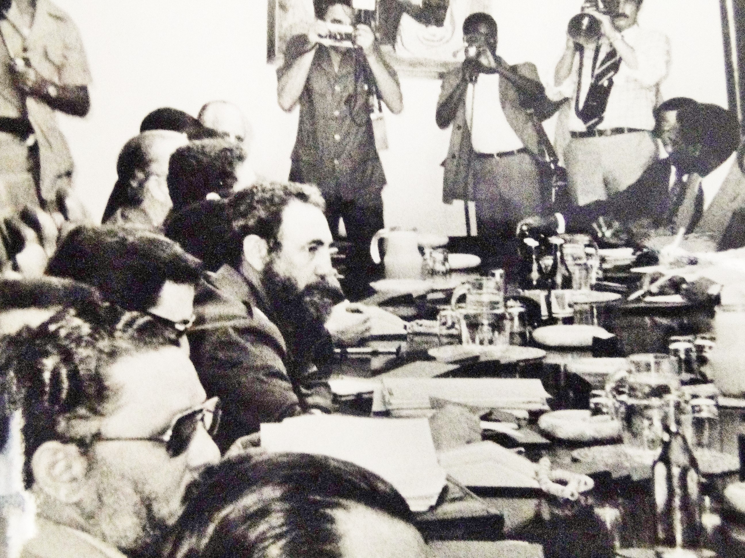 5 RARE 1970's 1980's Original Glossy Pictures of Fidel Castro of Cuba ...