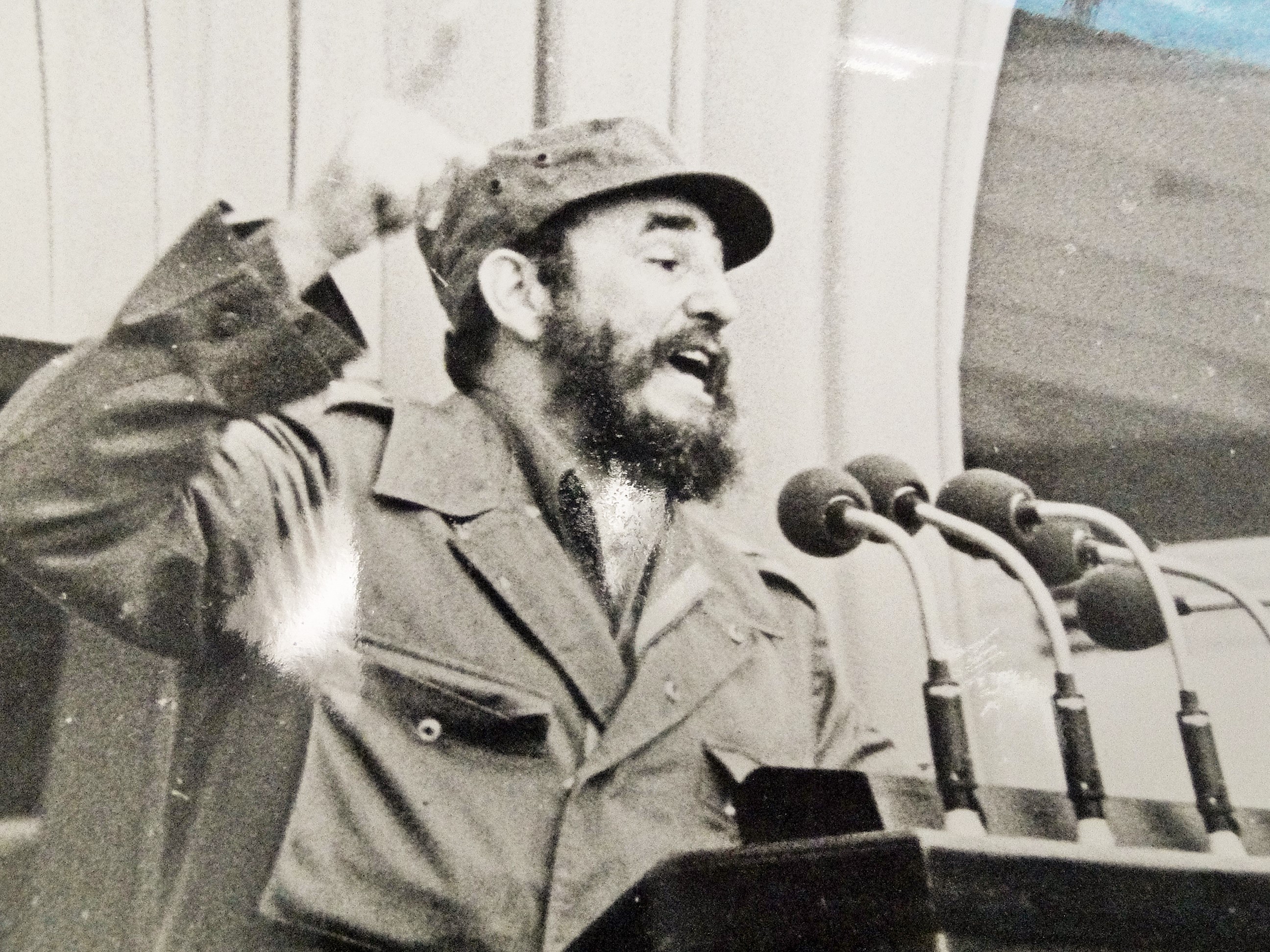 5 RARE 1970's 1980's Original Glossy Pictures of Fidel Castro of Cuba ...