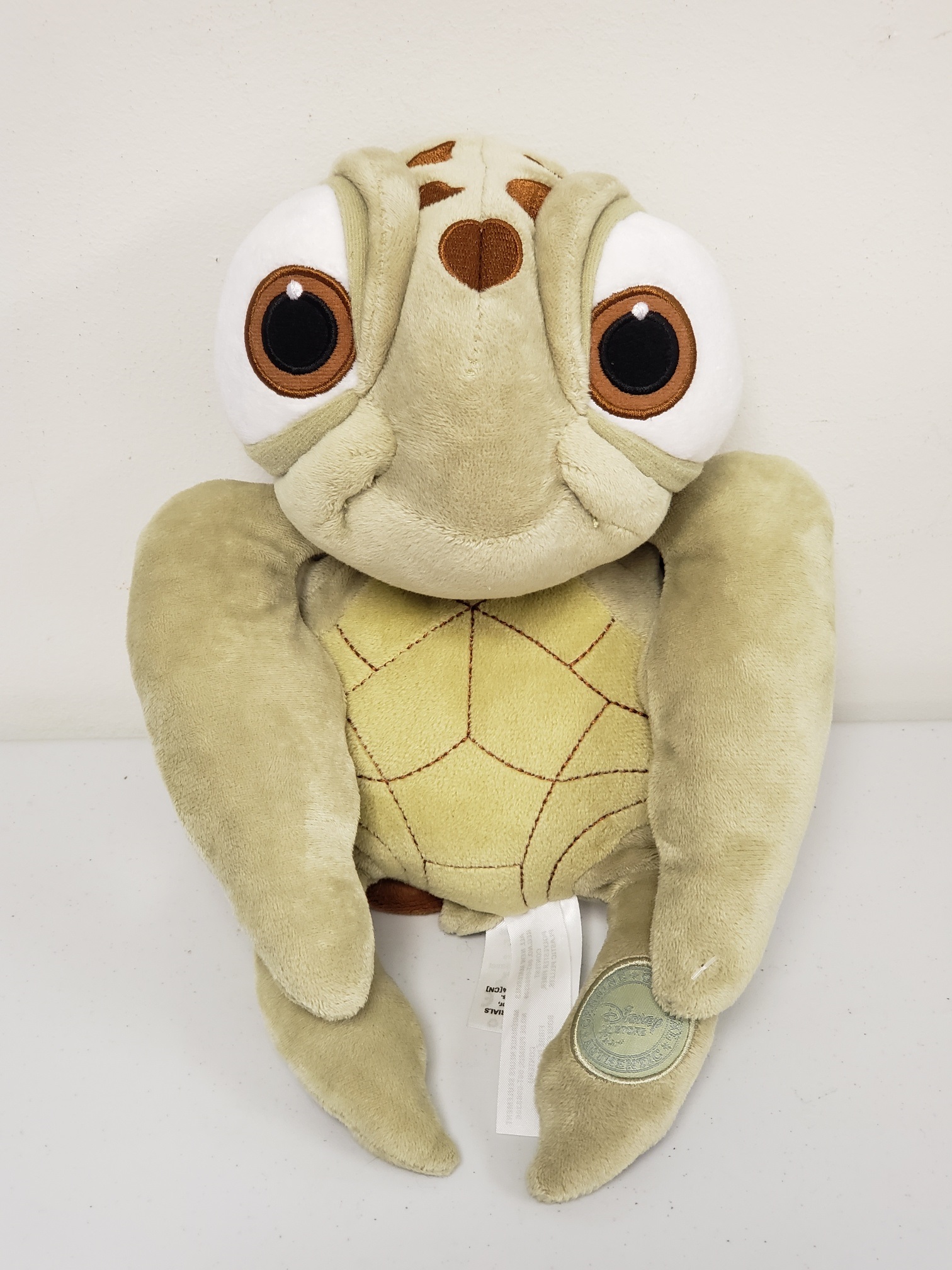 Disney Store SQUIRT TURTLE 15" Plush Stuffed Animal Toy Finding Nemo Movie Disney/Pixar ...