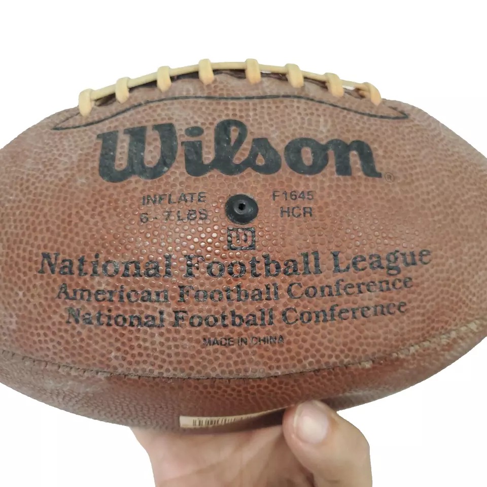 Official Wilson NFL Football Soft Grip Leather | Property Room