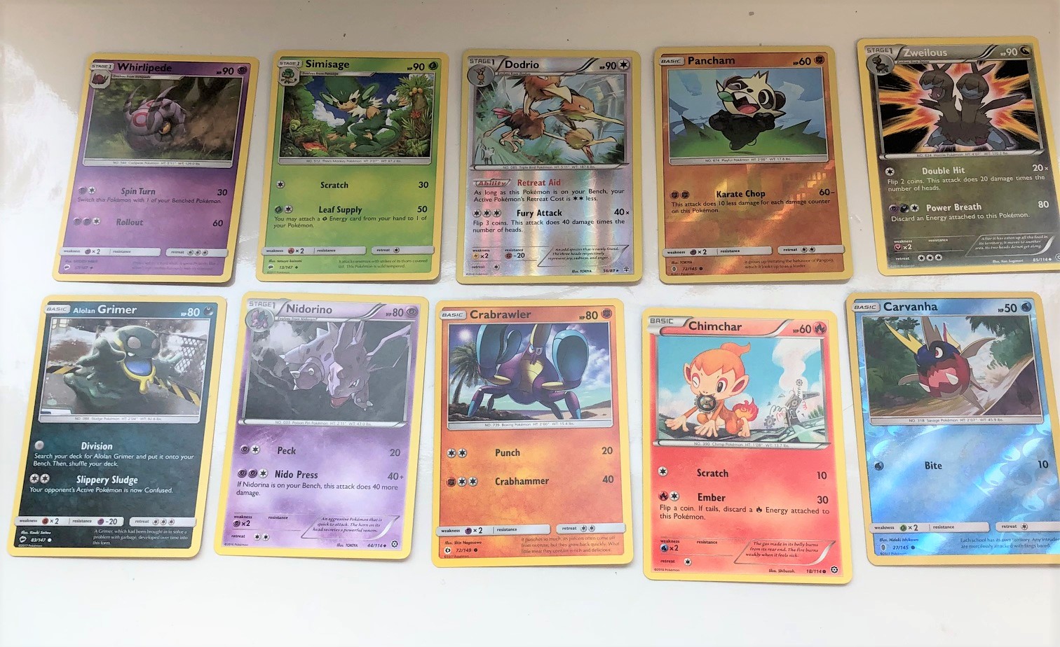Pokemon Cards 10 Cards | Property Room