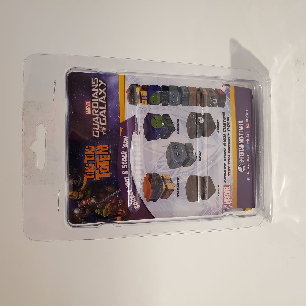 Tiki Totems Marvel Rocket Figure Wooden Stackable Guardians Of The ...