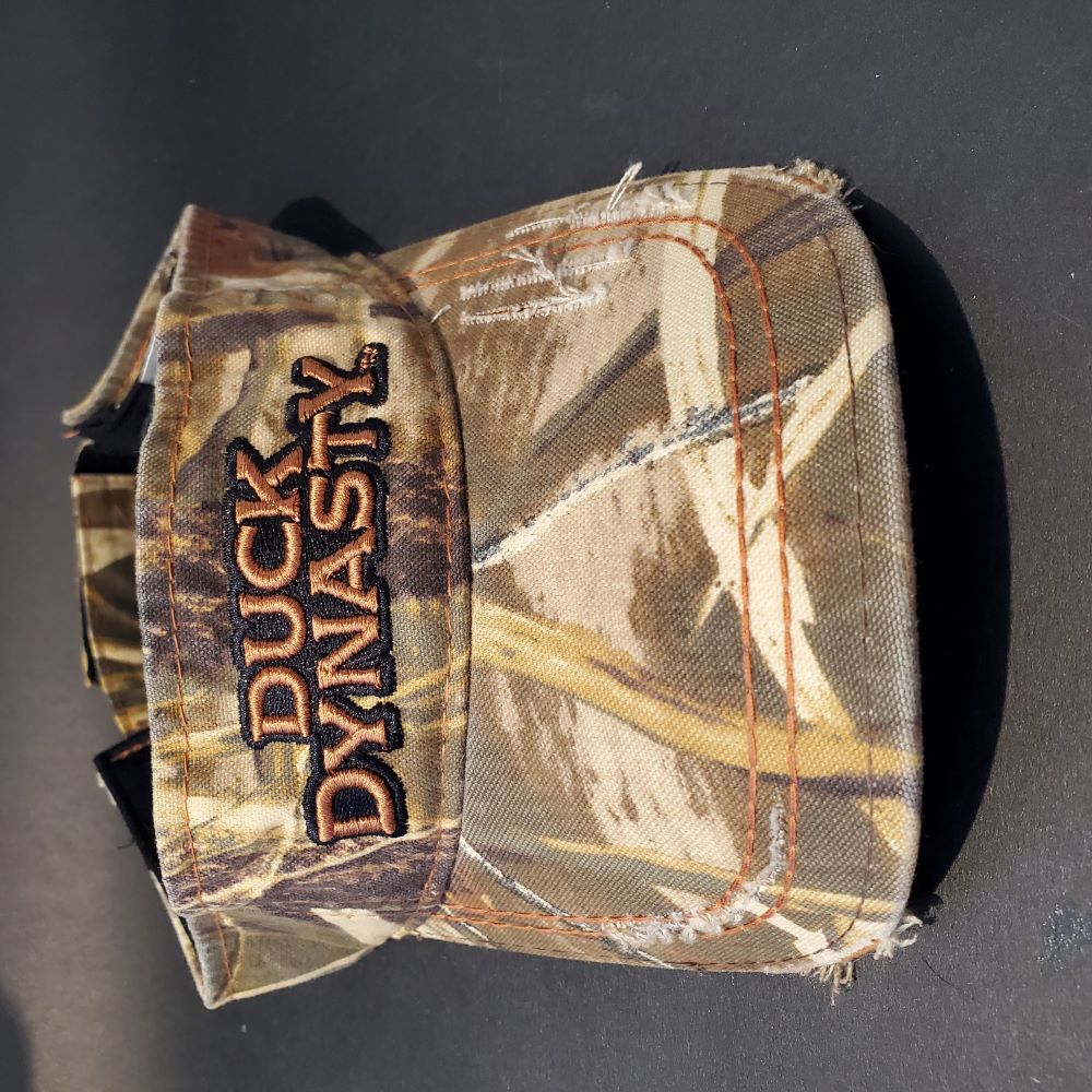 A&E Official Camo Duck Dynasty Sun Visor Adjustable Hat | Property Room