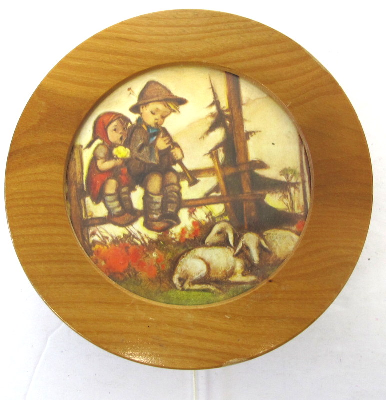 Vintage Hummel Hanging Musical Pull String Box | Property Room