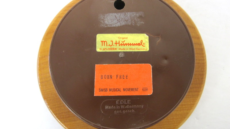 Vintage Hummel Hanging Musical Pull String Box | Property Room