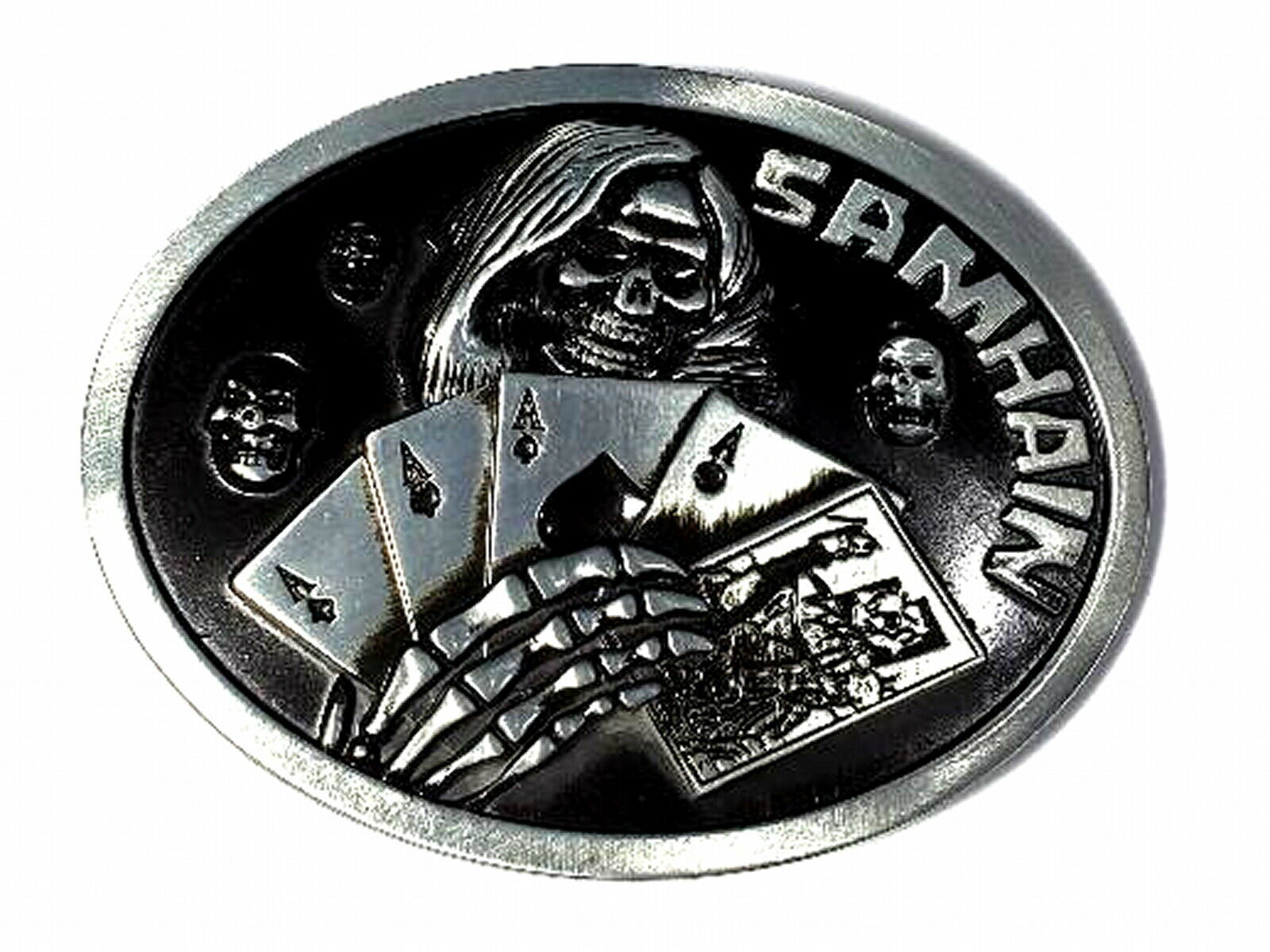 Samhain Gothic Metal Belt Buckle | Property Room