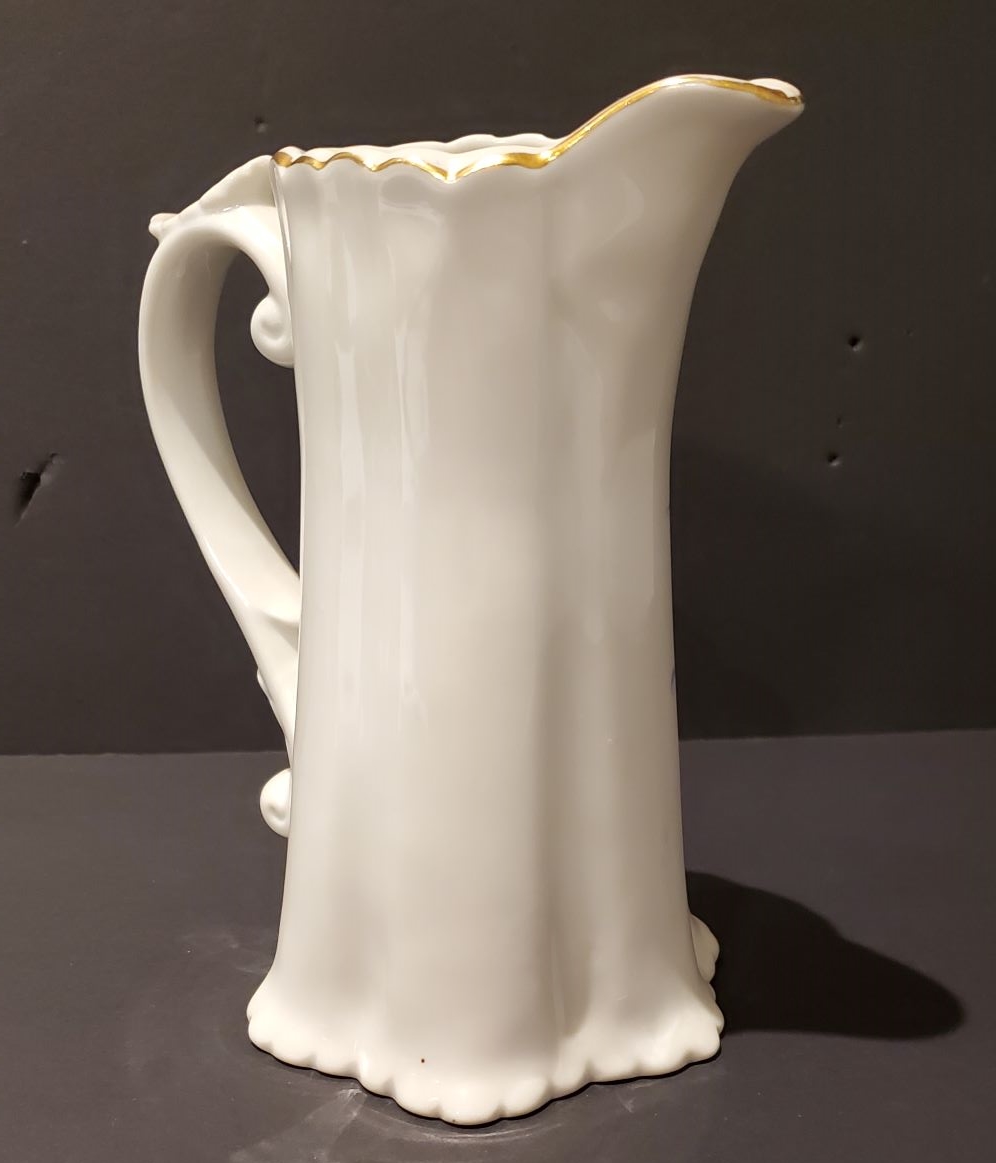 7" Vintage Hand Painted Japan Porcelain Pitcher | Property Room