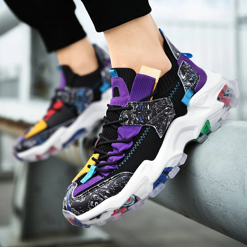 Mens Colorblock Chunky Sneaker Size 39 | Property Room