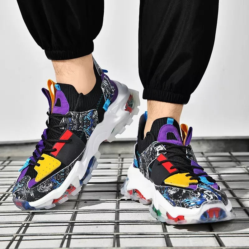 Mens Colorblock Chunky Sneaker Size 39 | Property Room