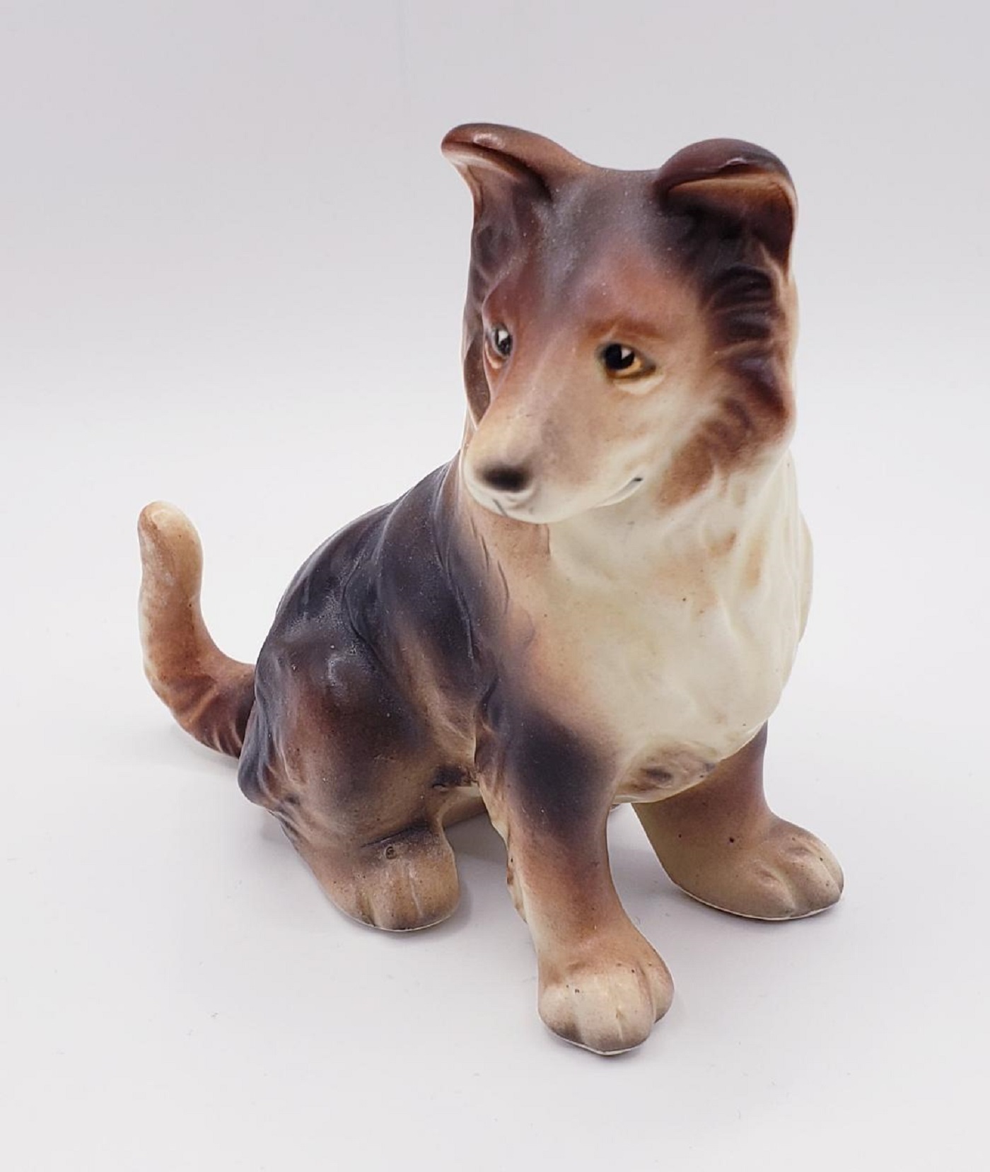 Vintage Ceramic Collie Dog Figurine - Made in Japan | Property Room