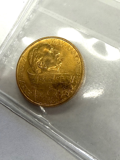 Vatican Gold Coin 1929 100L MS63 | Property Room