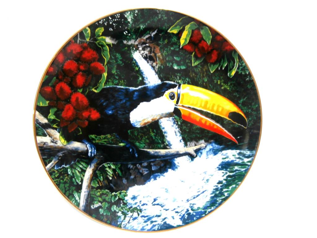 Toco Toucan 1981 Limited Edition Collectors Plate | Property Room