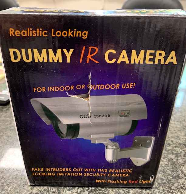 Camera Dummy Camera Indoor Outdoor | Property Room
