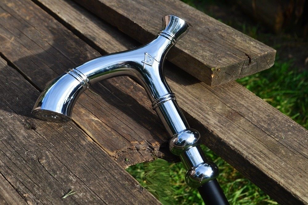 37" Masonic Walking Cane | Property Room