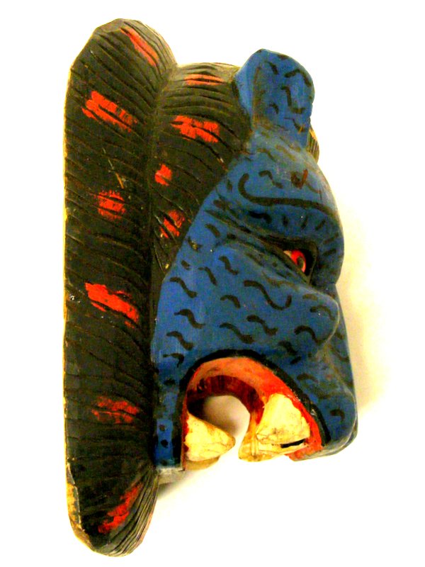 Vintage Blue Tiger Mask | Property Room