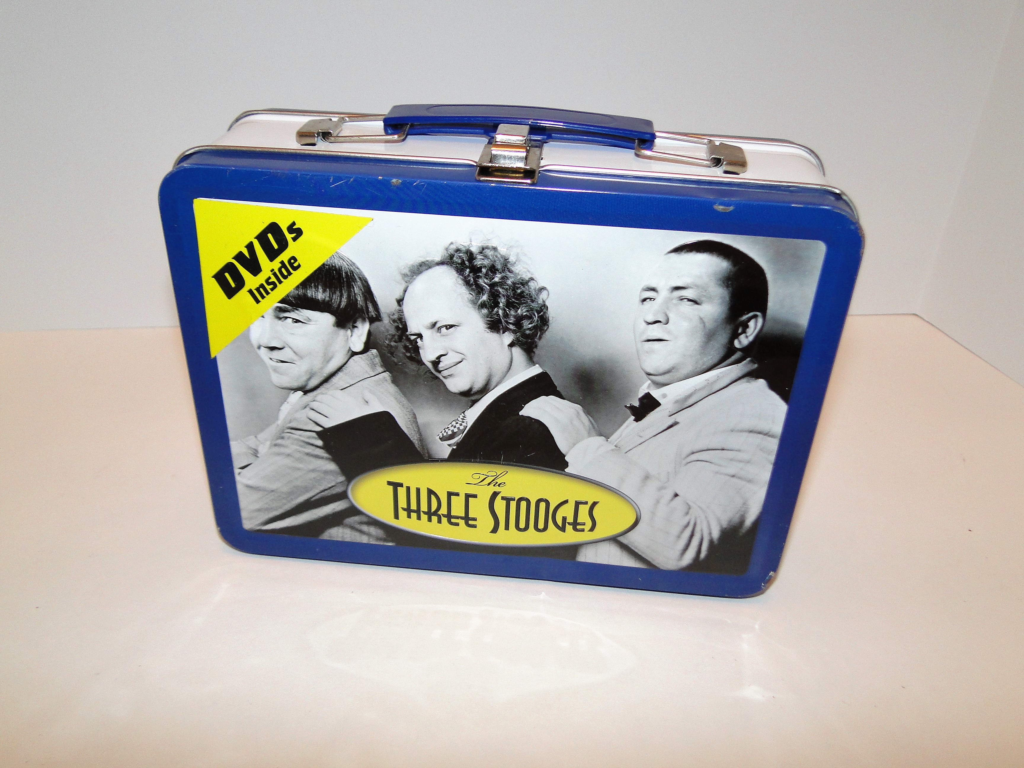 3 Stooges Metal Lunch Box Includes 4 DVD | Property Room