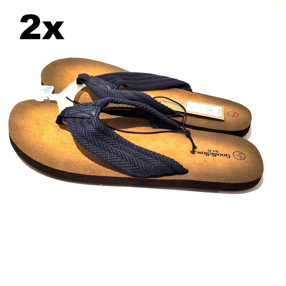New With Tags Mens Goodfellow Flip Flops Size 11/12 | Property Room