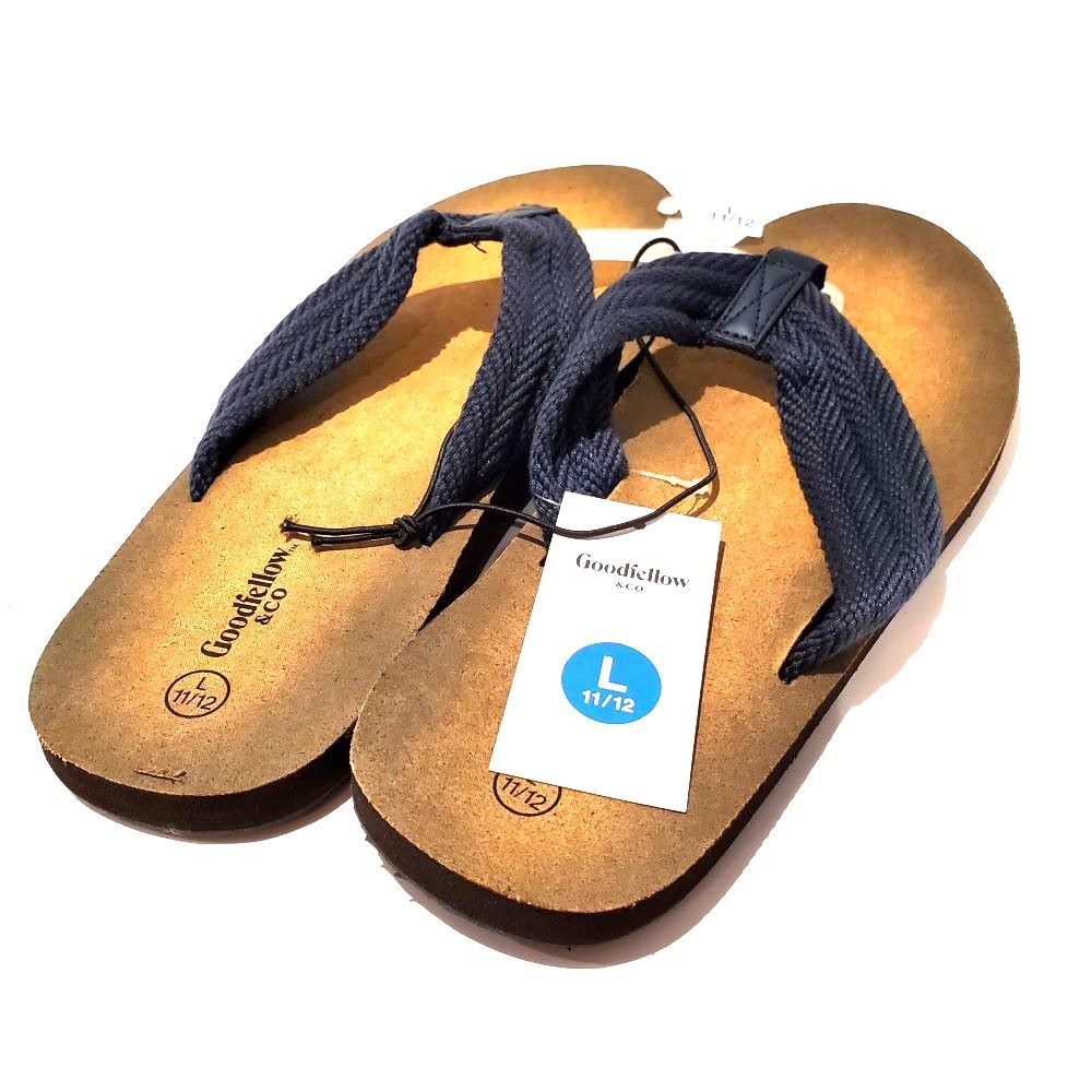 New With Tags Mens Goodfellow Flip Flops Size 11/12 | Property Room