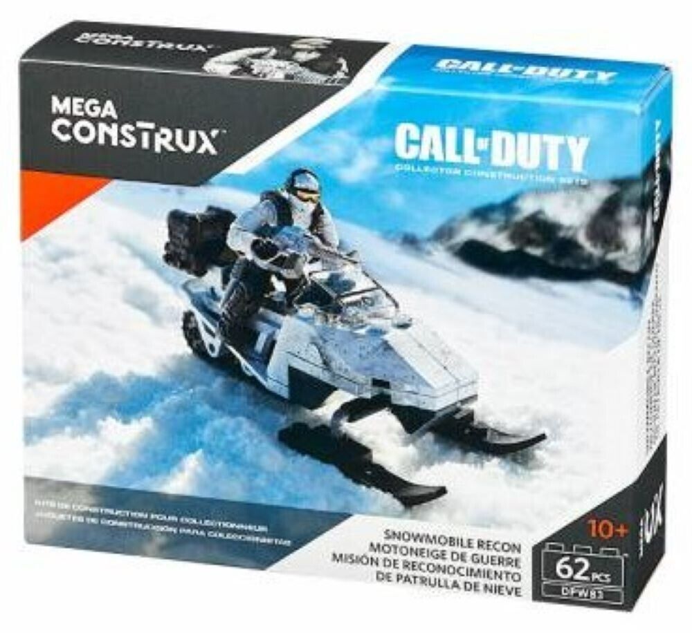 MEGA CONSTRUX Call of Duty Snowmobile Recon 62 PCS | Property Room