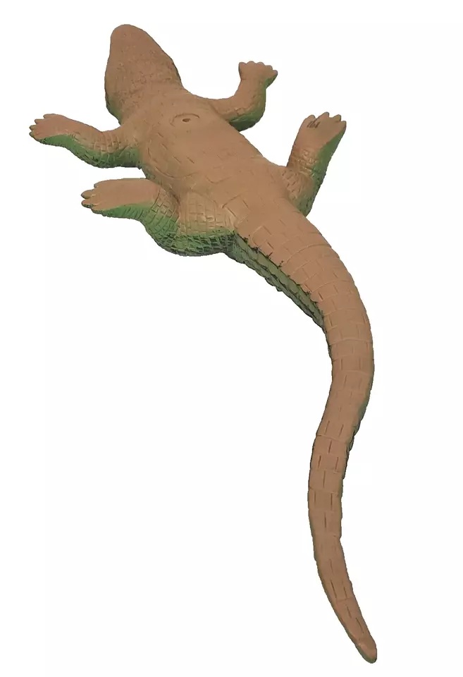 Large Toys R Us Maidenhead Soft Squeezable Rubber Alligator 24 ...