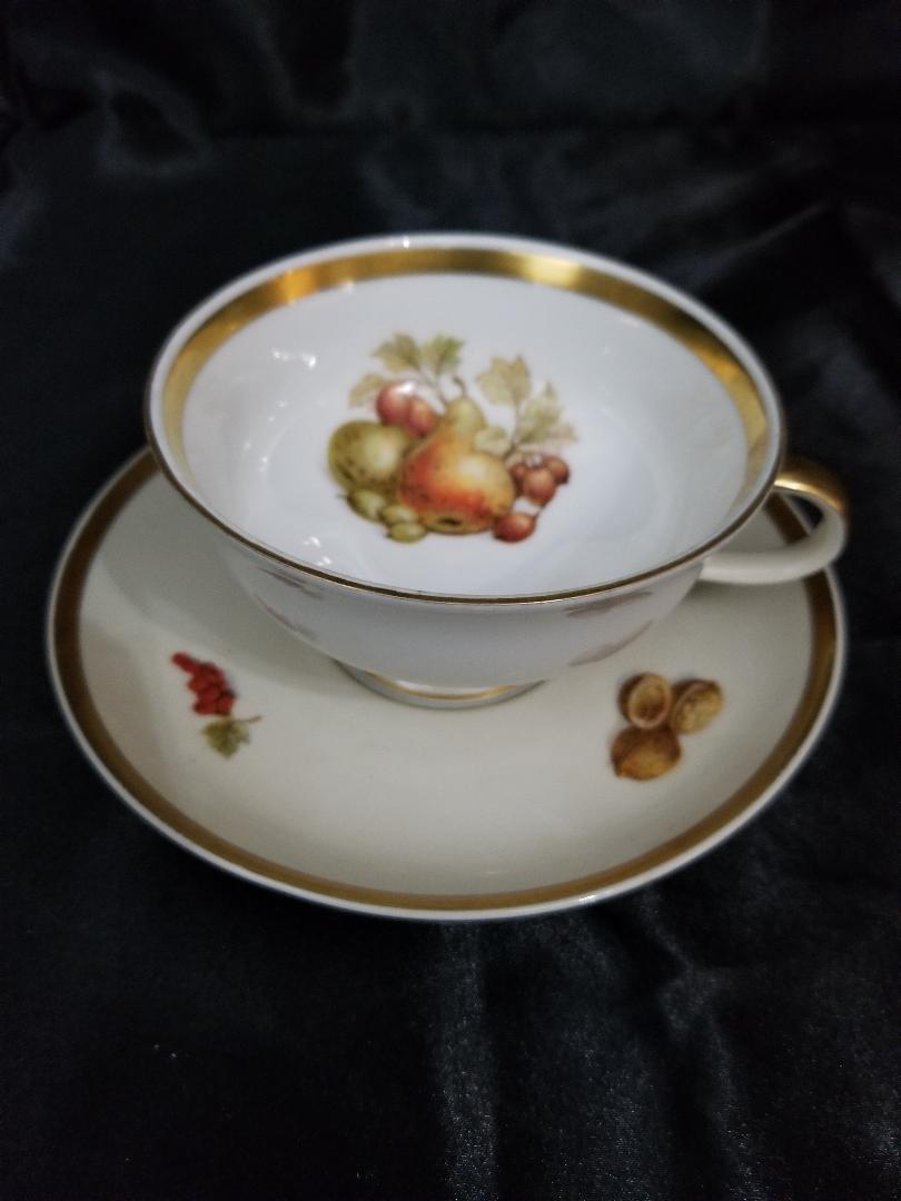 VTG German Bone China Tea Cup and Saucer | Property Room