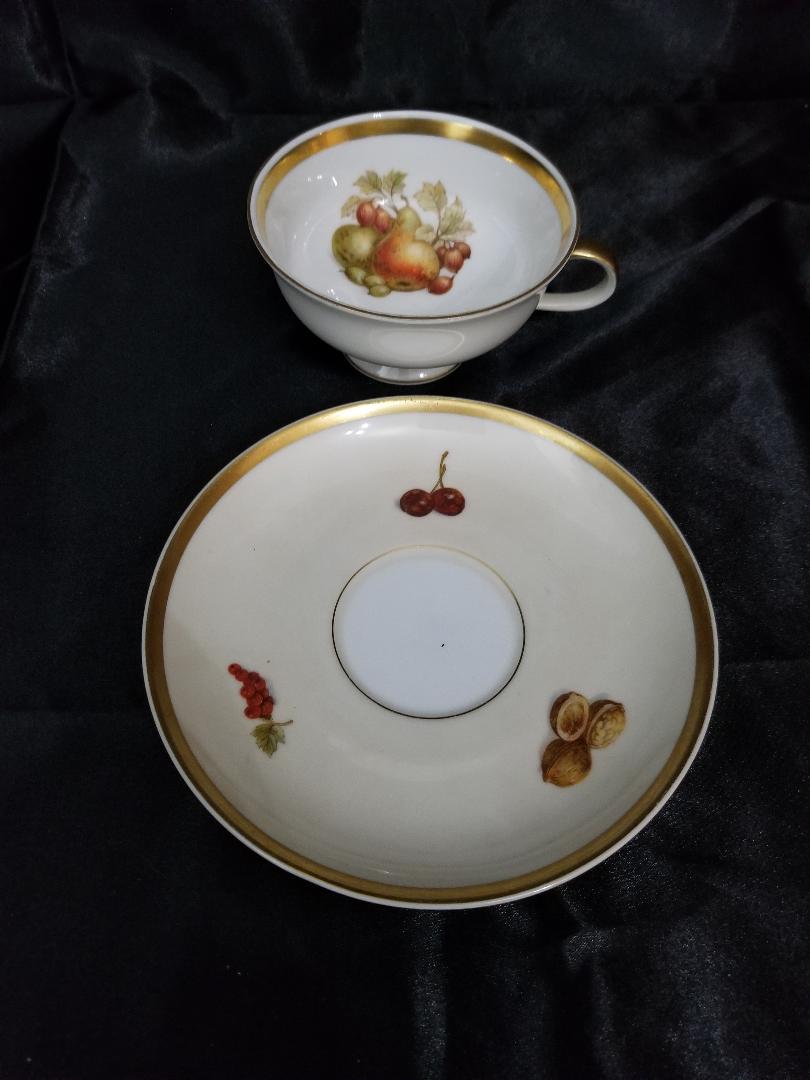 VTG German Bone China Tea Cup and Saucer | Property Room