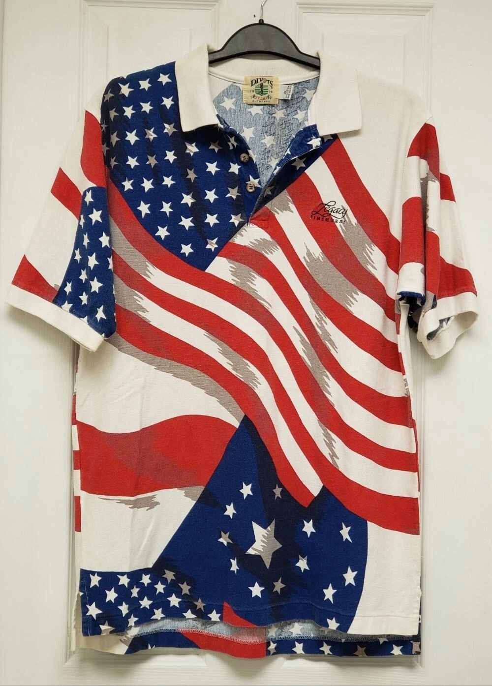 Vintage Pivot USA Sports Golf Men's Cotton Short Sleeve Shirt Size XL ...