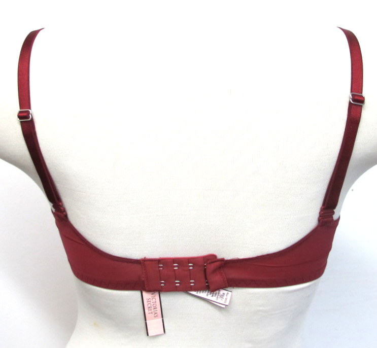 Victoria's Secret Underwire Dark Red Lace Bra-Size 32 DD | Property Room