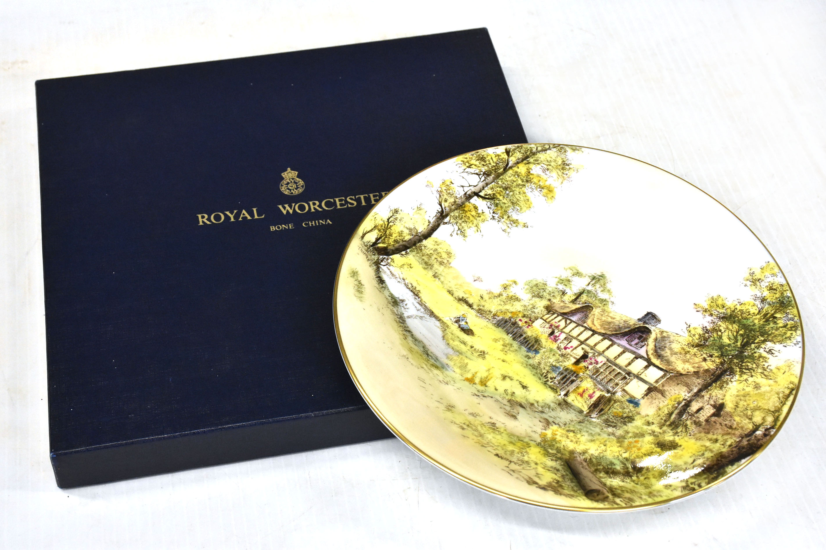 Royal Worcester Plate Elmley England | Property Room