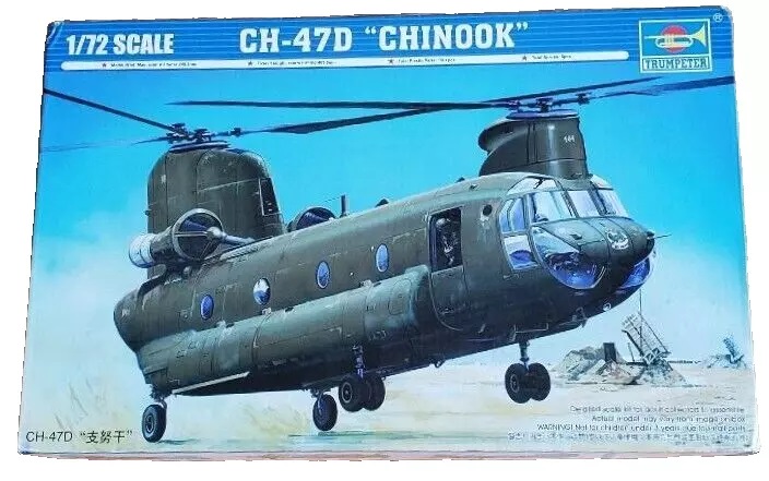 Trumpeter 01622 1/72 CH-47D Chinook | Property Room