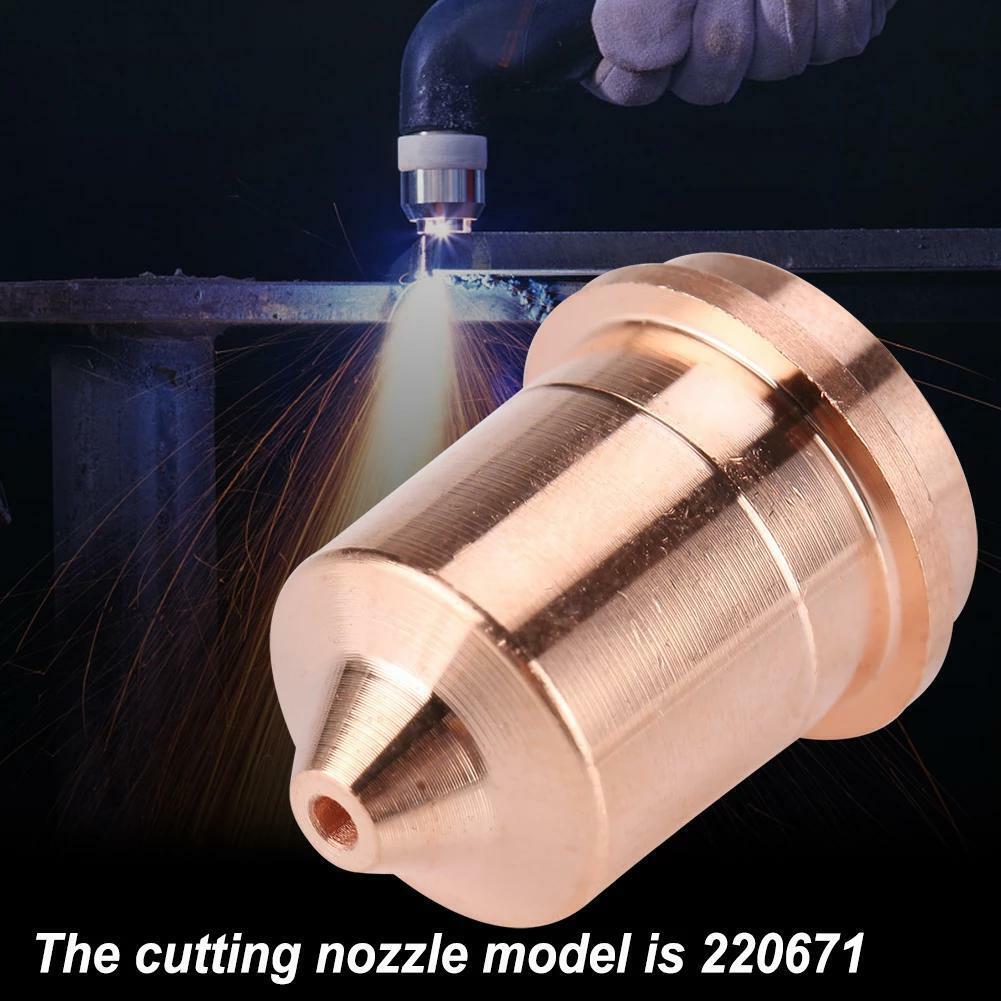 5 PC Hypertherm PM45 45 Amp Nozzle 220671 | Property Room