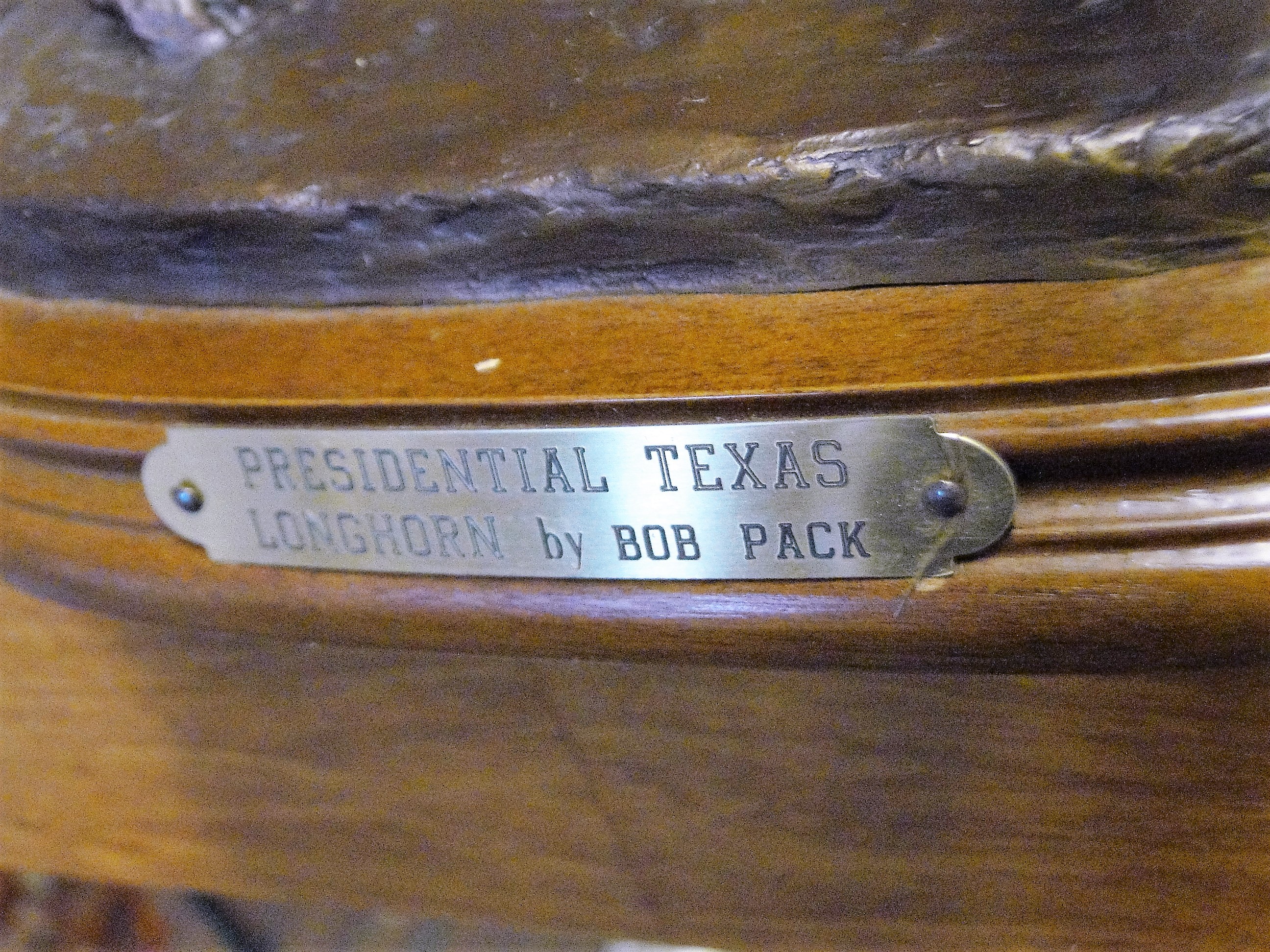 1990 Bob Pack 'Anne Murray" Presidential Texas Longhorn Bronze Signed ...