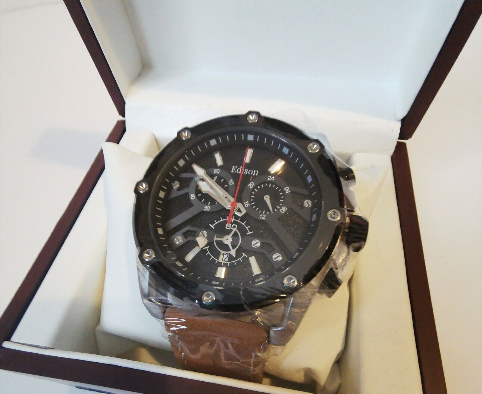 Men's EDISON Chronograph Watch - Retail $610.00 | Property Room