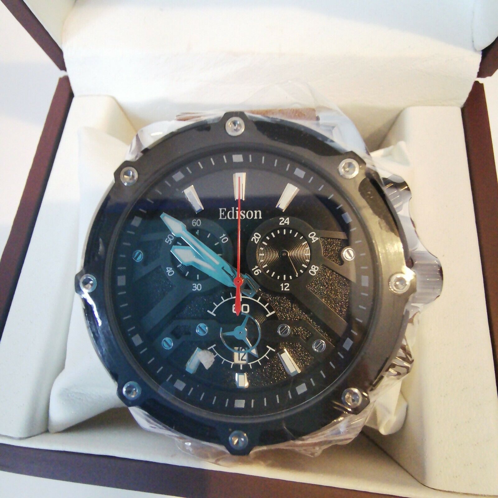 Men's EDISON Chronograph Watch - Retail $610.00 | Property Room