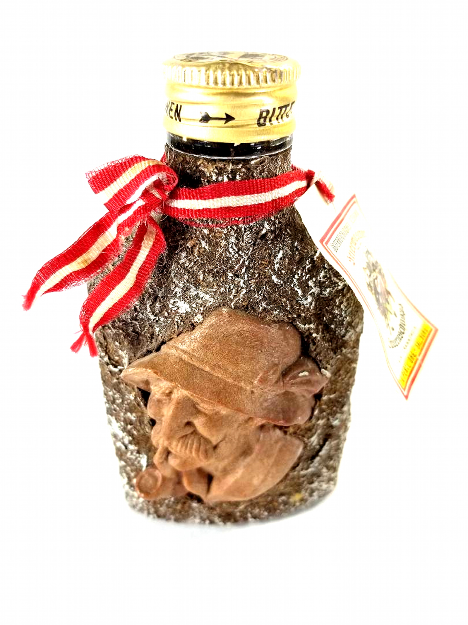 Vintage German Small Glass Bottle Flask | Property Room