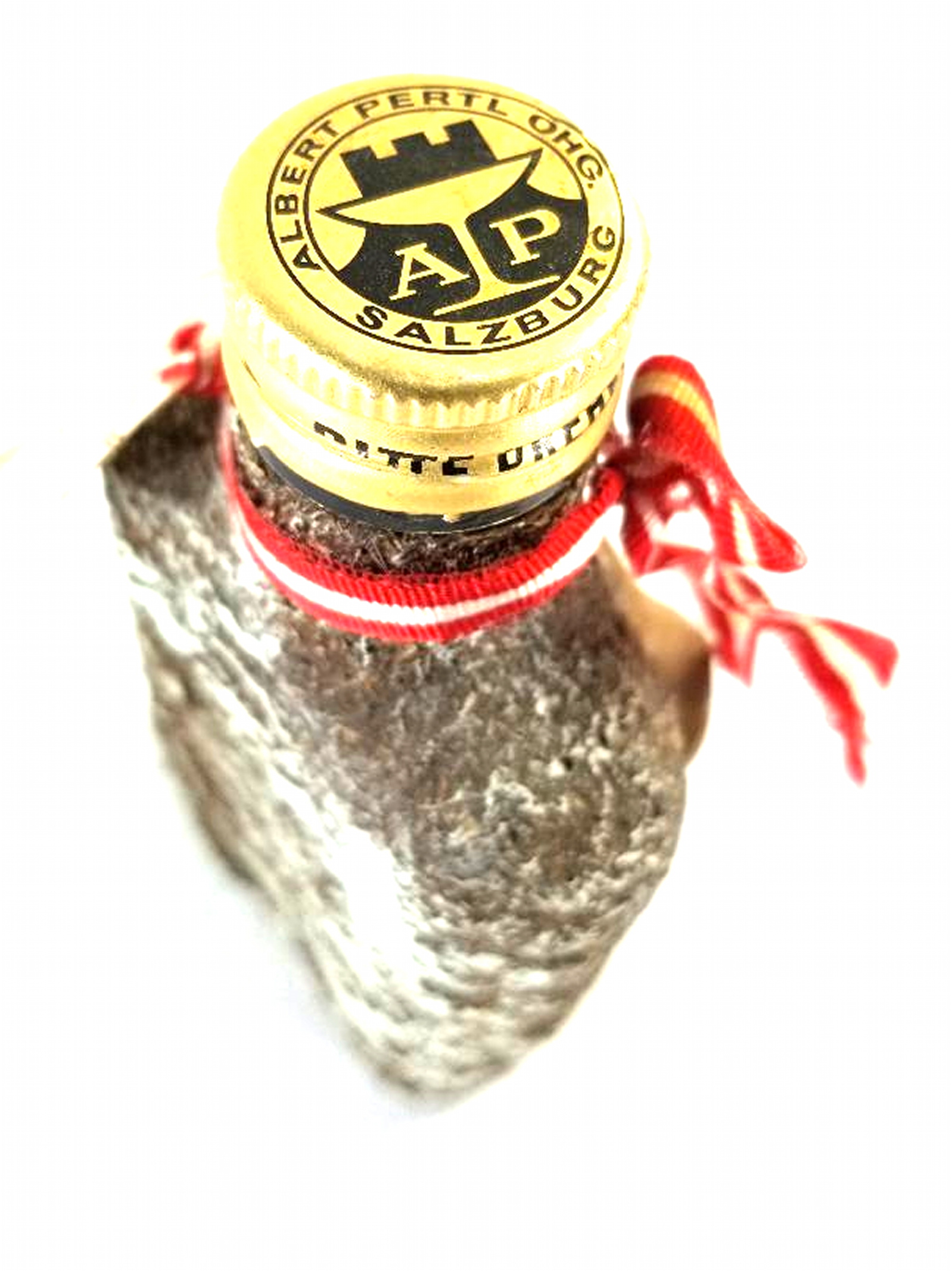 Vintage German Small Glass Bottle Flask | Property Room