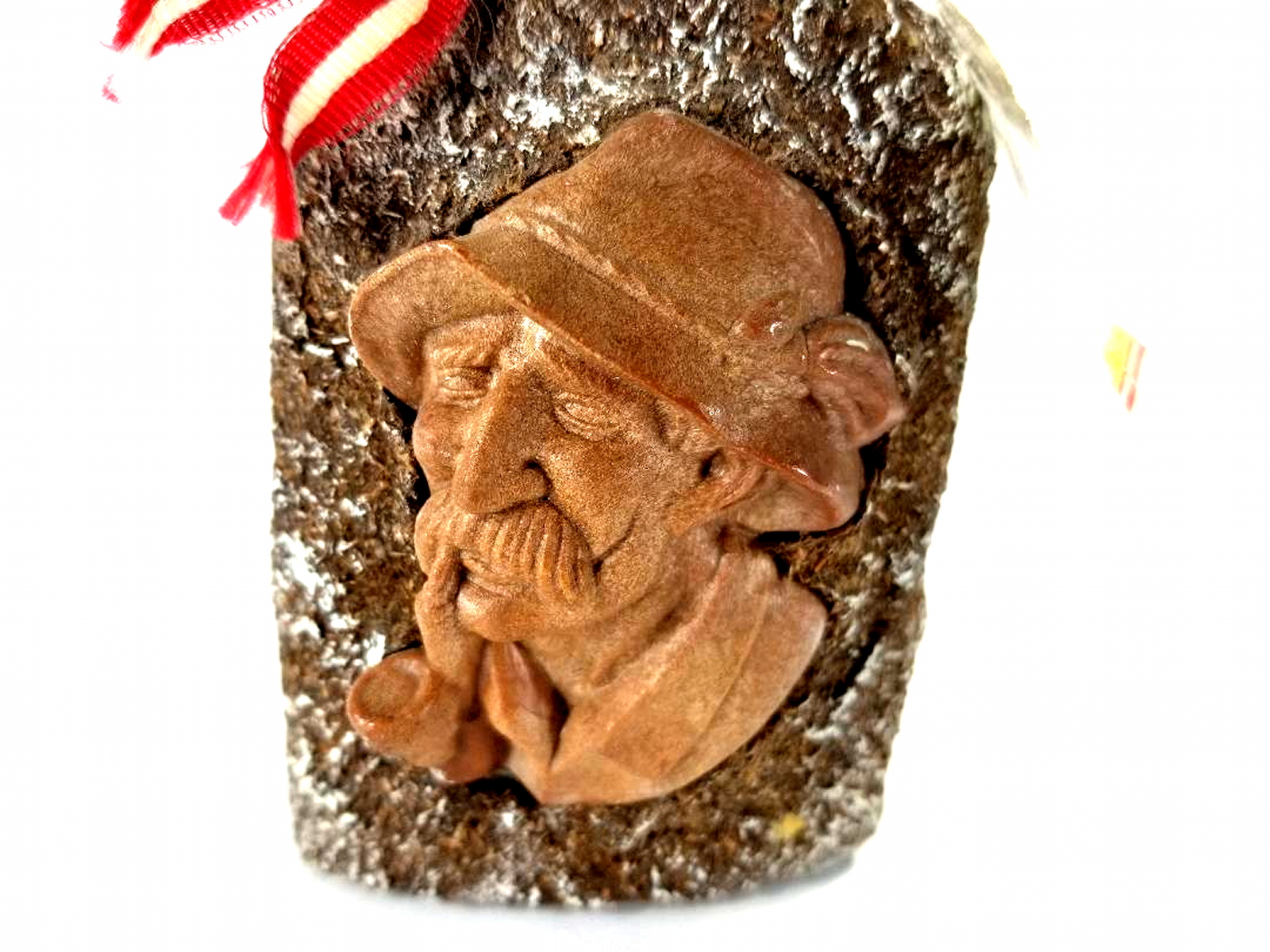 Vintage German Small Glass Bottle Flask | Property Room