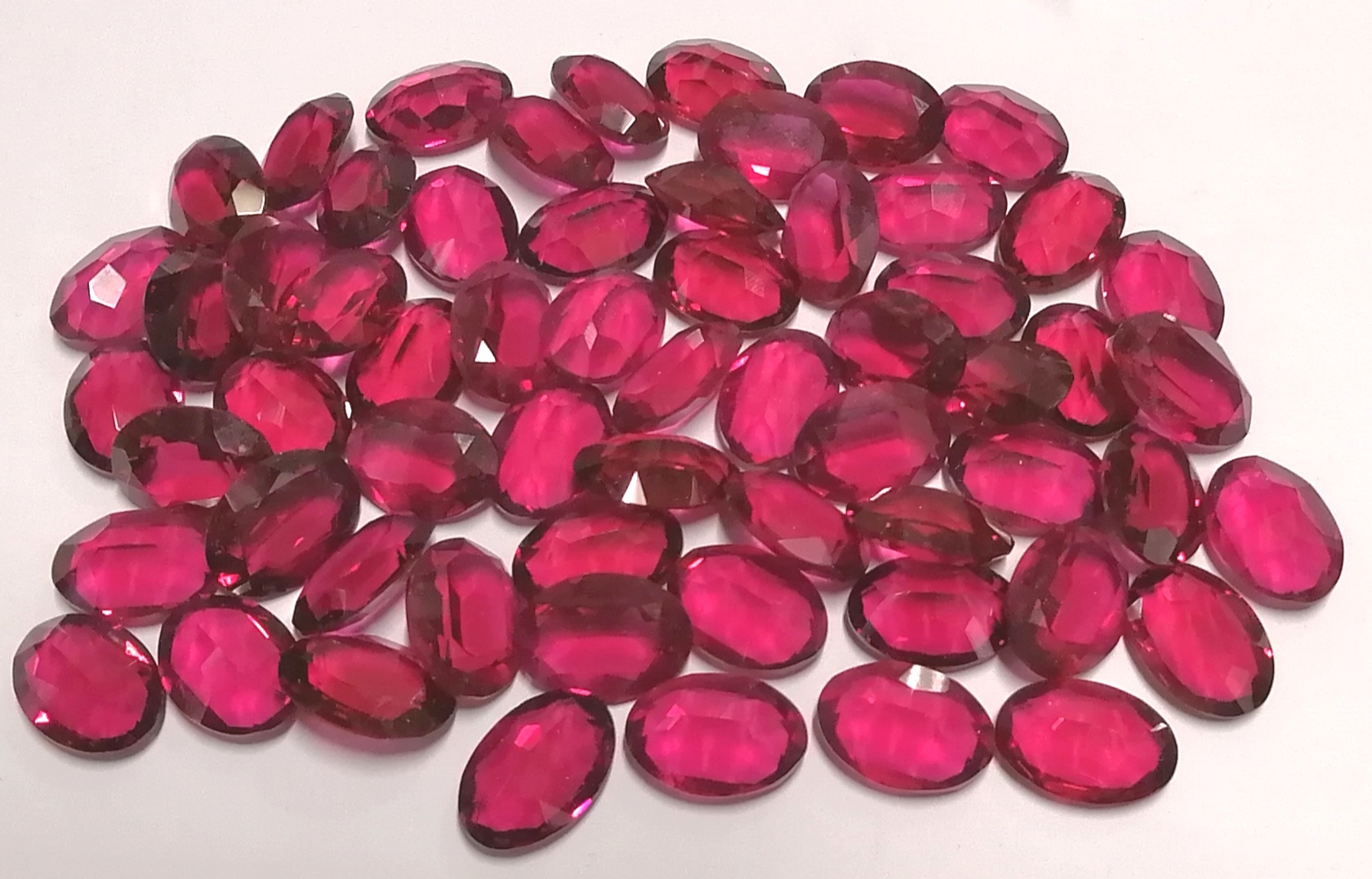 SWAROVSKI STONES - ART. 4120 25X18MM UNFOILED RUBY OVAL STONES -42 ...