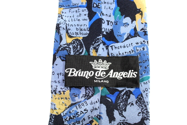 Bruno de Angelis Milano Mens Silk Tie | Property Room