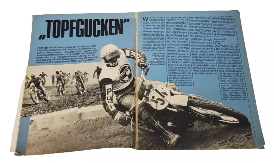 Vintage Aug 1975 Das MOTORRAD Motorcycle Magazine | Property Room