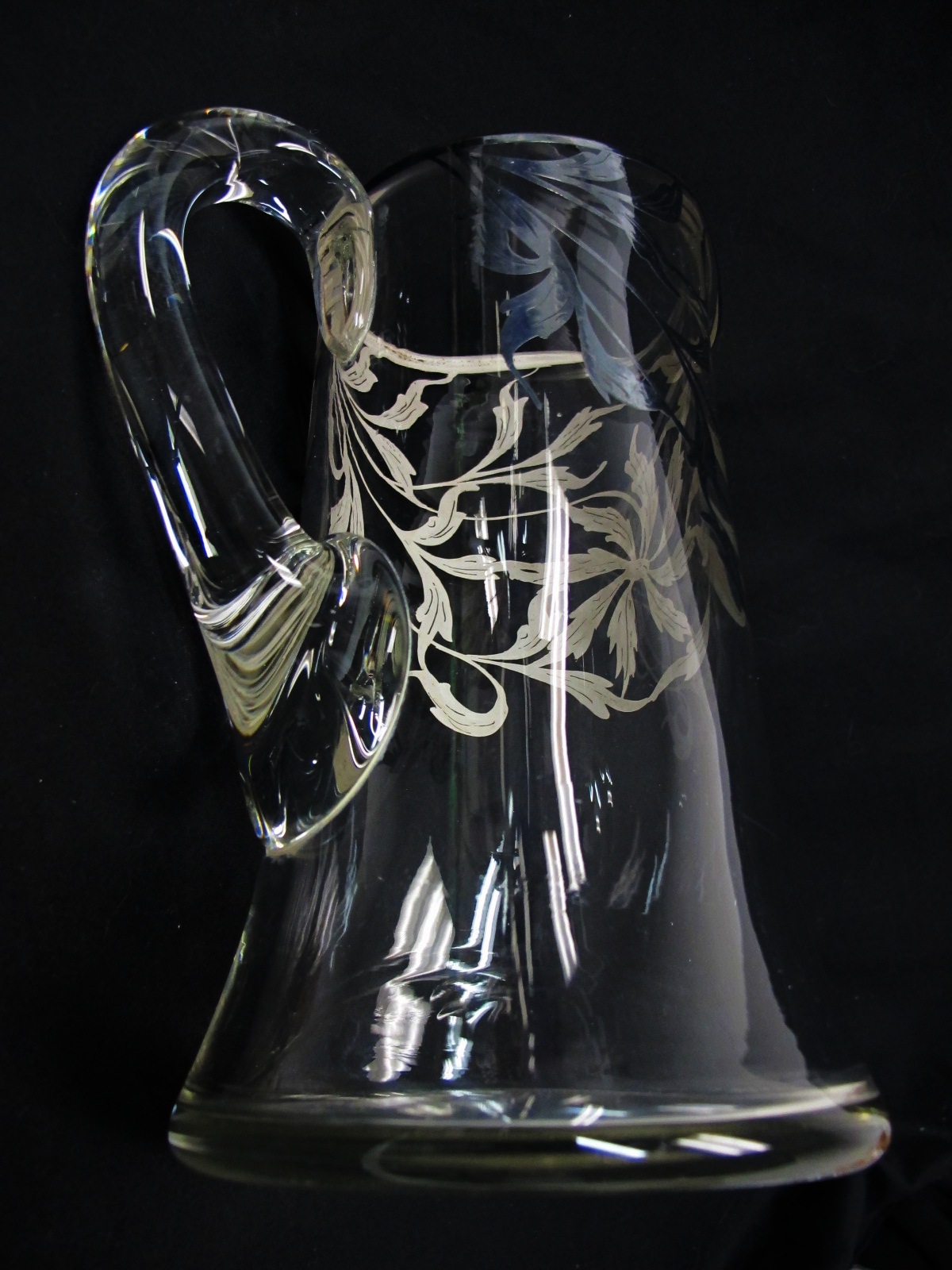 Hand Blown Art Nouveau Water Jug | Property Room