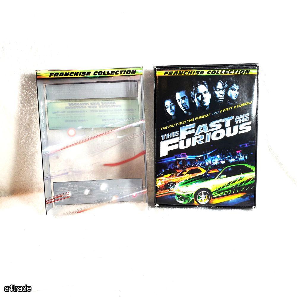 Fast and the Furious Franchise Collection with Sleeve 3 DVD Disc Set ...