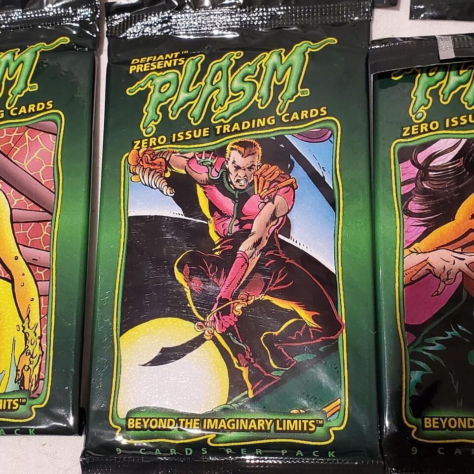 Vintage Sealed 1993 River Group Plasm Zero Issue Trading Cards Unopened ...