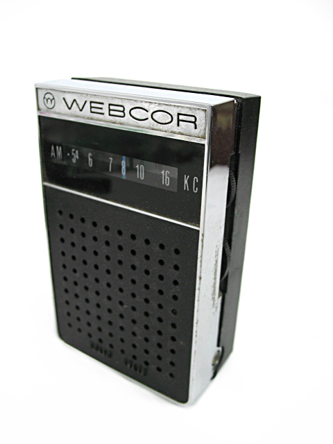 Webcor Portable Transistor Radio c. 1970s | Property Room
