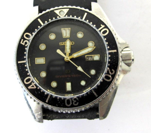 Seiko Diver's 150m Quartz Watch with Attached Compass | Property Room