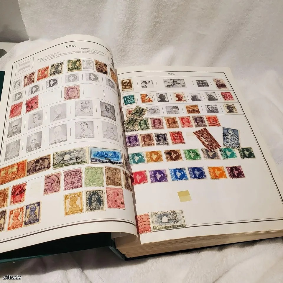 World Senior Postage Stamp Album Binder | Property Room